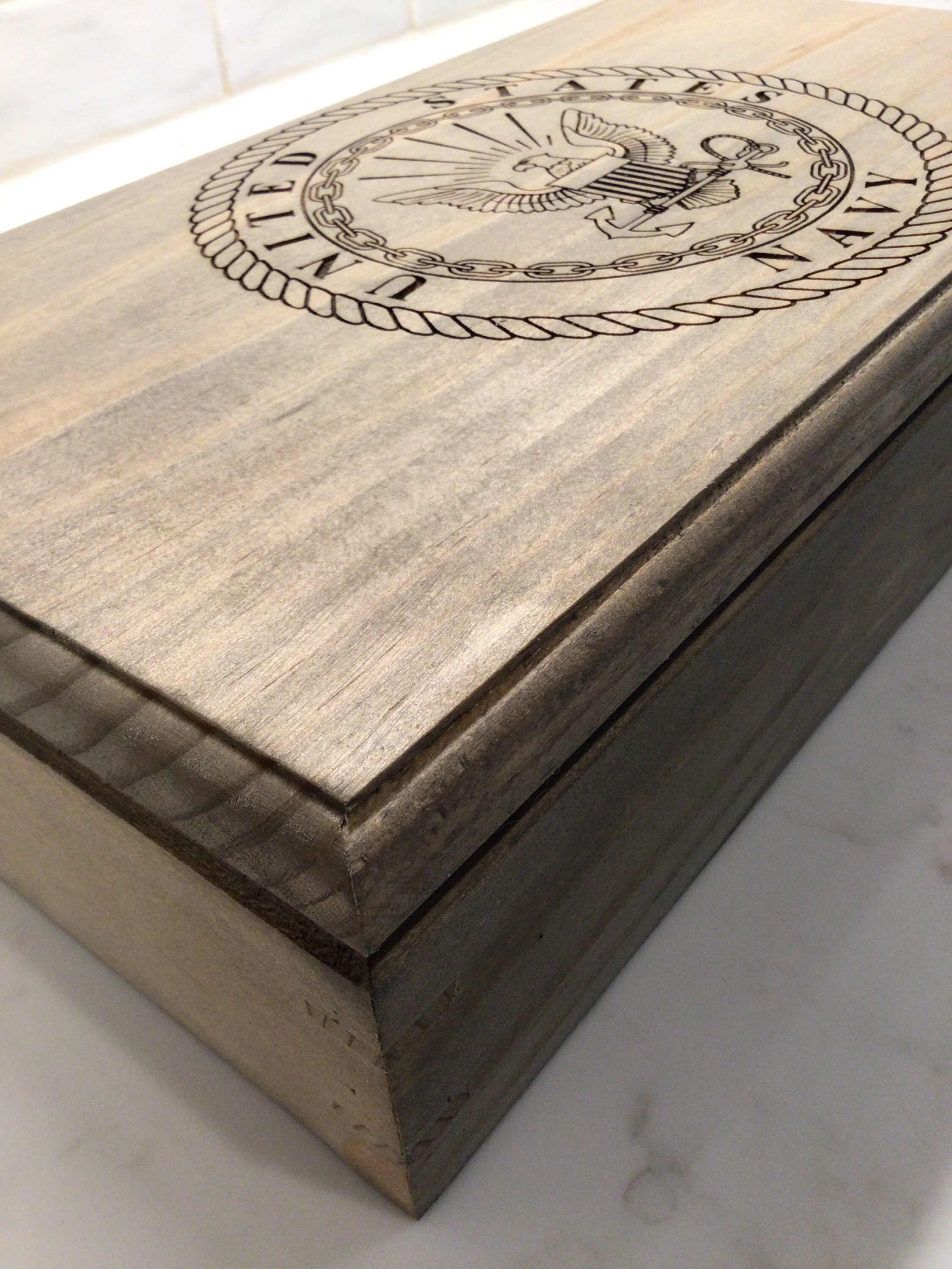 US NAVY 1911 Presentation Display Case for Colt / Ruger / Smith ...