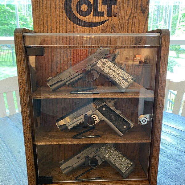 Handgun Display Case - Etsy