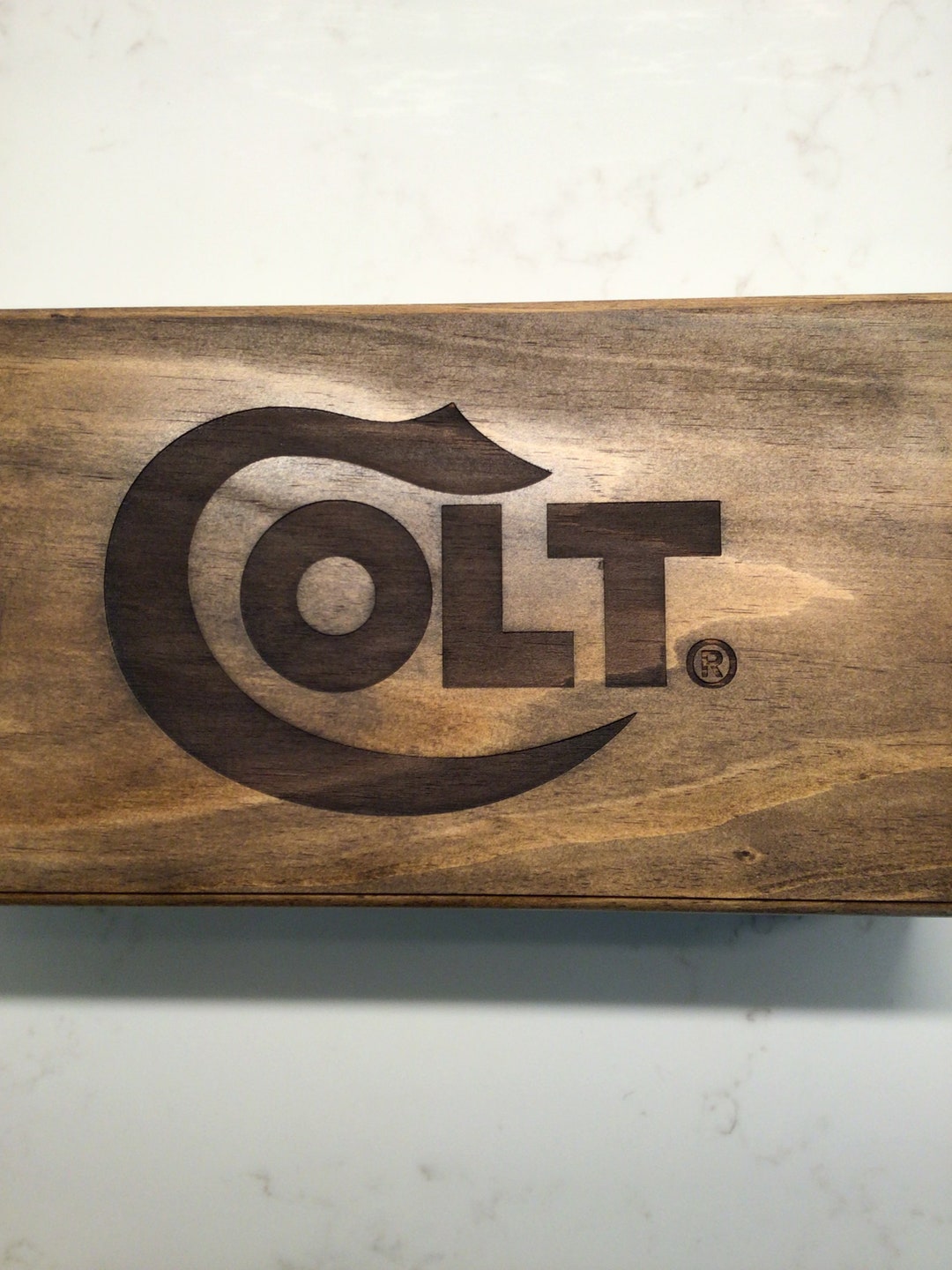 Custom Colt 1911 Case With Laser Engraved Lid and Magazine Cutout - Etsy