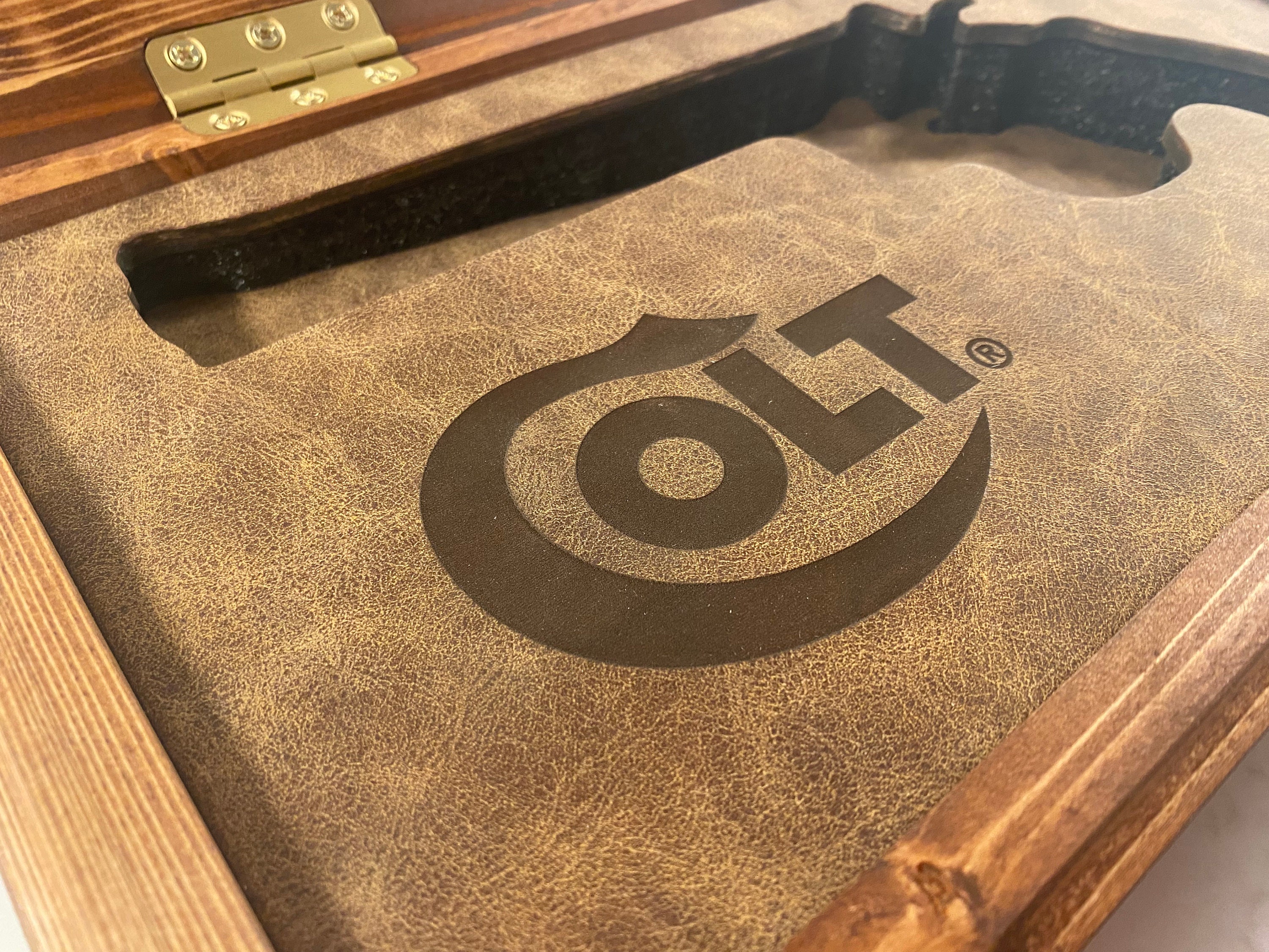 Colt Python 6 American Flag Patriotic Display Case / Box Laser Engraved ...