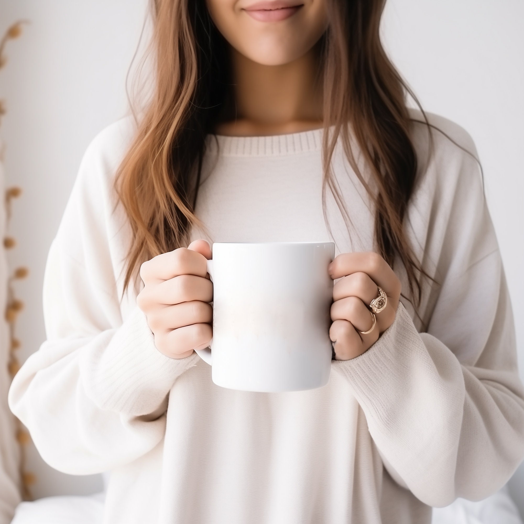 Boho Chic Mug Mockup, Coffee Cup Mock Up, Minimalist Trendy Photograph ...