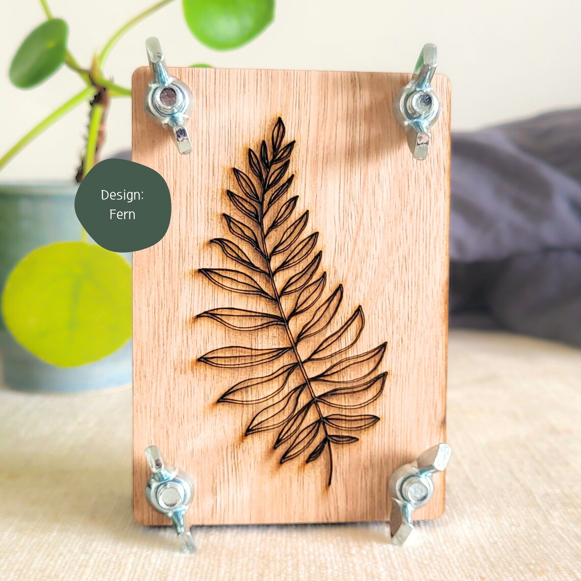 Pocket Flower Press, Kids and Nature Lover Herb and Plant Pressing Kit ...
