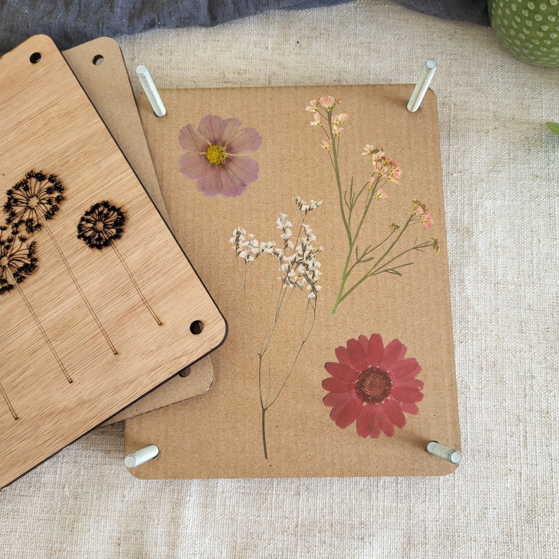 Botanical Flower Press, Kids and Nature Lover Herb and Plant Pressing ...