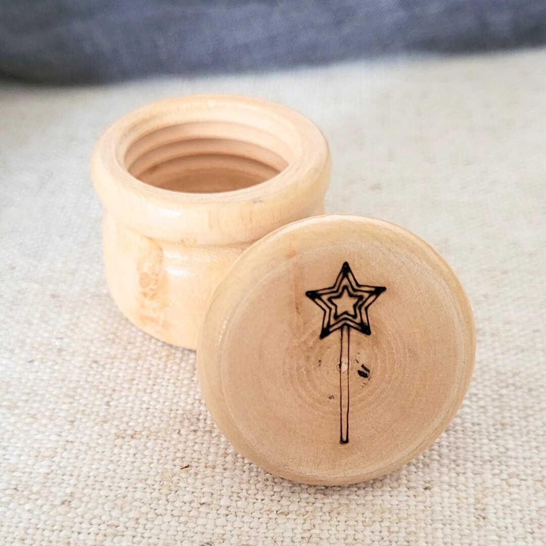 Wooden Tooth Fairy Box for Kids – With Fairy Wand Engraving - Etsy