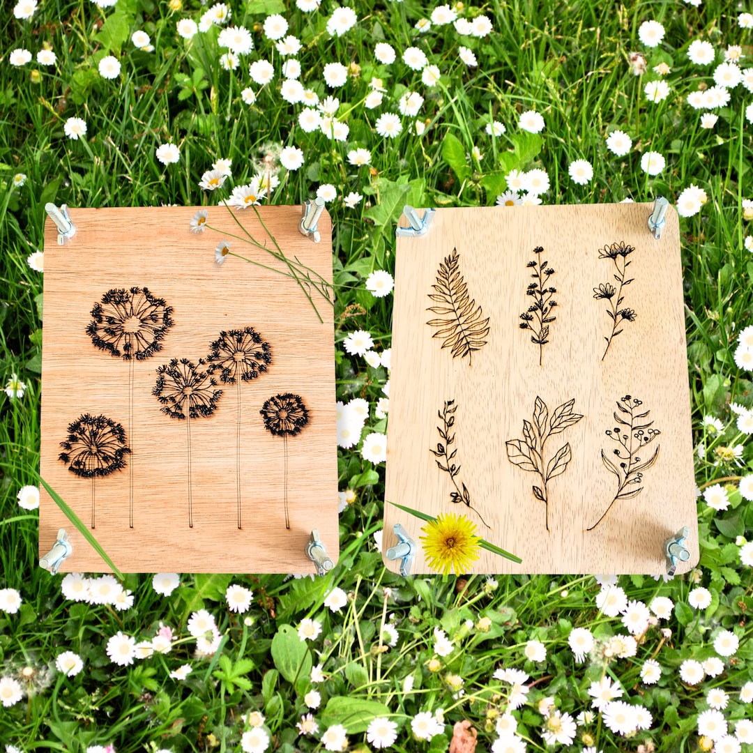 Botanical Flower Press, Kids and Nature Lover Herb and Plant Pressing ...