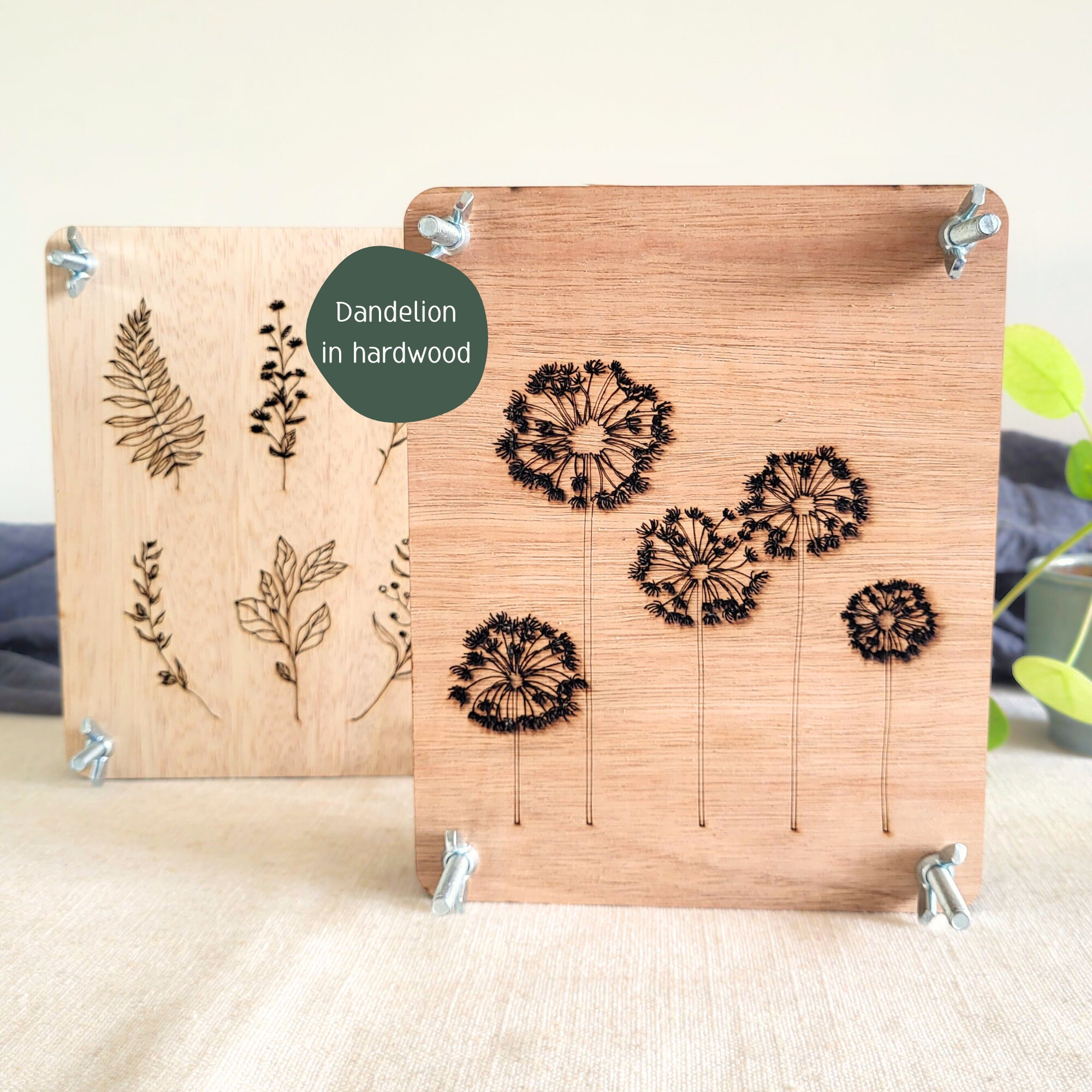 Botanical Flower Press, Kids and Nature Lover Herb and Plant Pressing ...