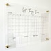 DOUBLE MONTH Custom Family Wall Calendar Personalized Planner - Etsy