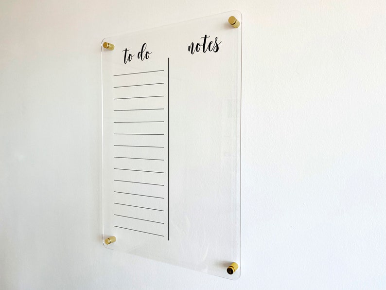 Personalized to Do List and Note Board Personalized Dry Erase Board ...