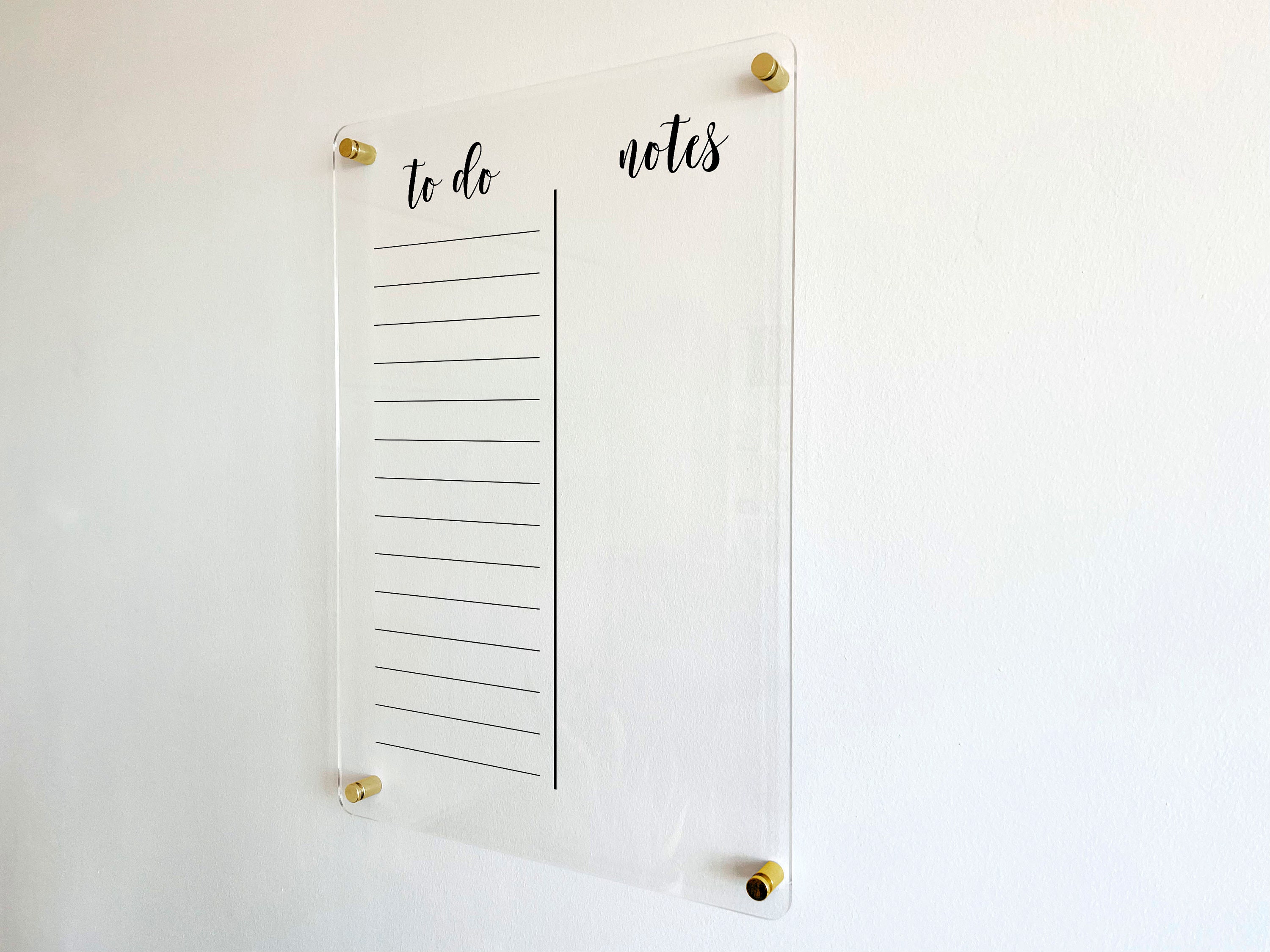 Personalized to Do List and Note Board Personalized Dry Erase Board ...