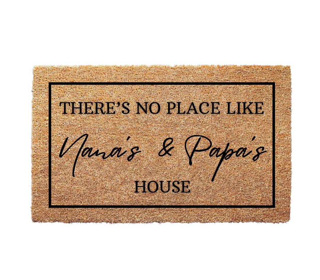 Grandparent House Door Mat - Grandparents Day Gifts Nana and Papas ...