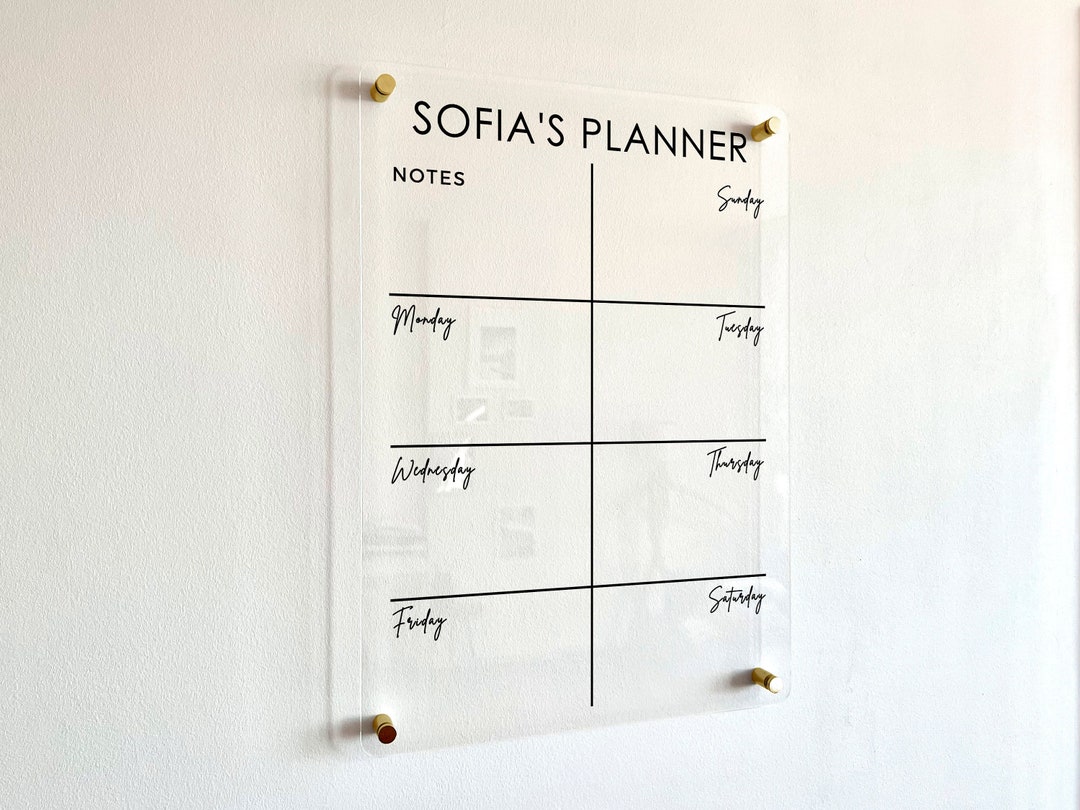 Personalized to Do List and Note Board Personalized Dry Erase Board ...