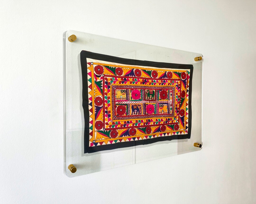 ARTWORK FLOATING FRAME Diploma Frame Frameless Frame, Clear Acrylic ...