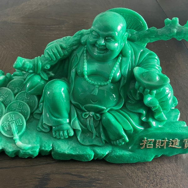 Laughing Buddha Statue - Etsy