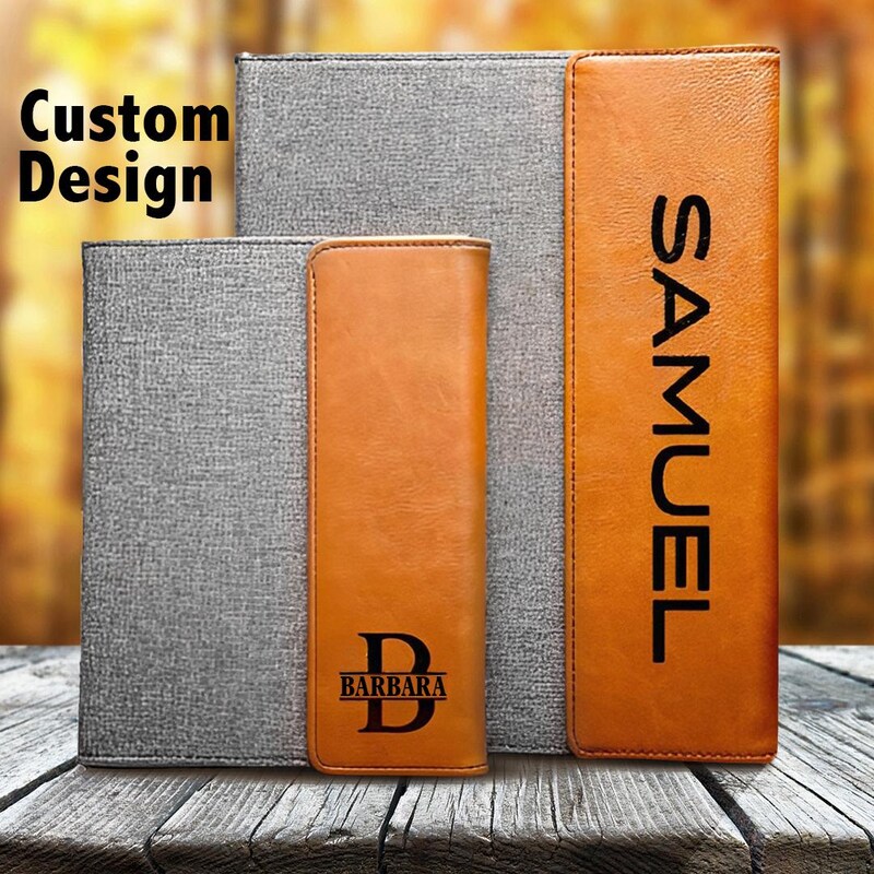 Leather Padfolio - Etsy