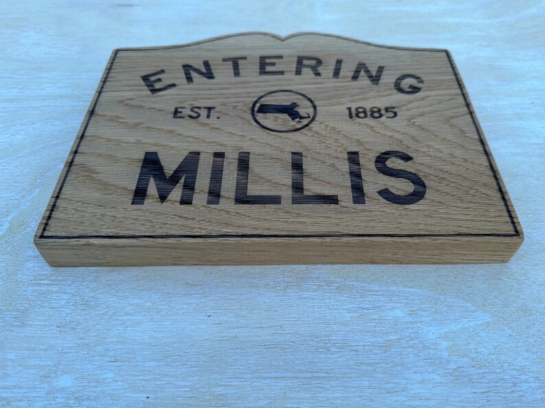 Customizable Reclaimed/repurposed Wood Massachusetts entering Town ...