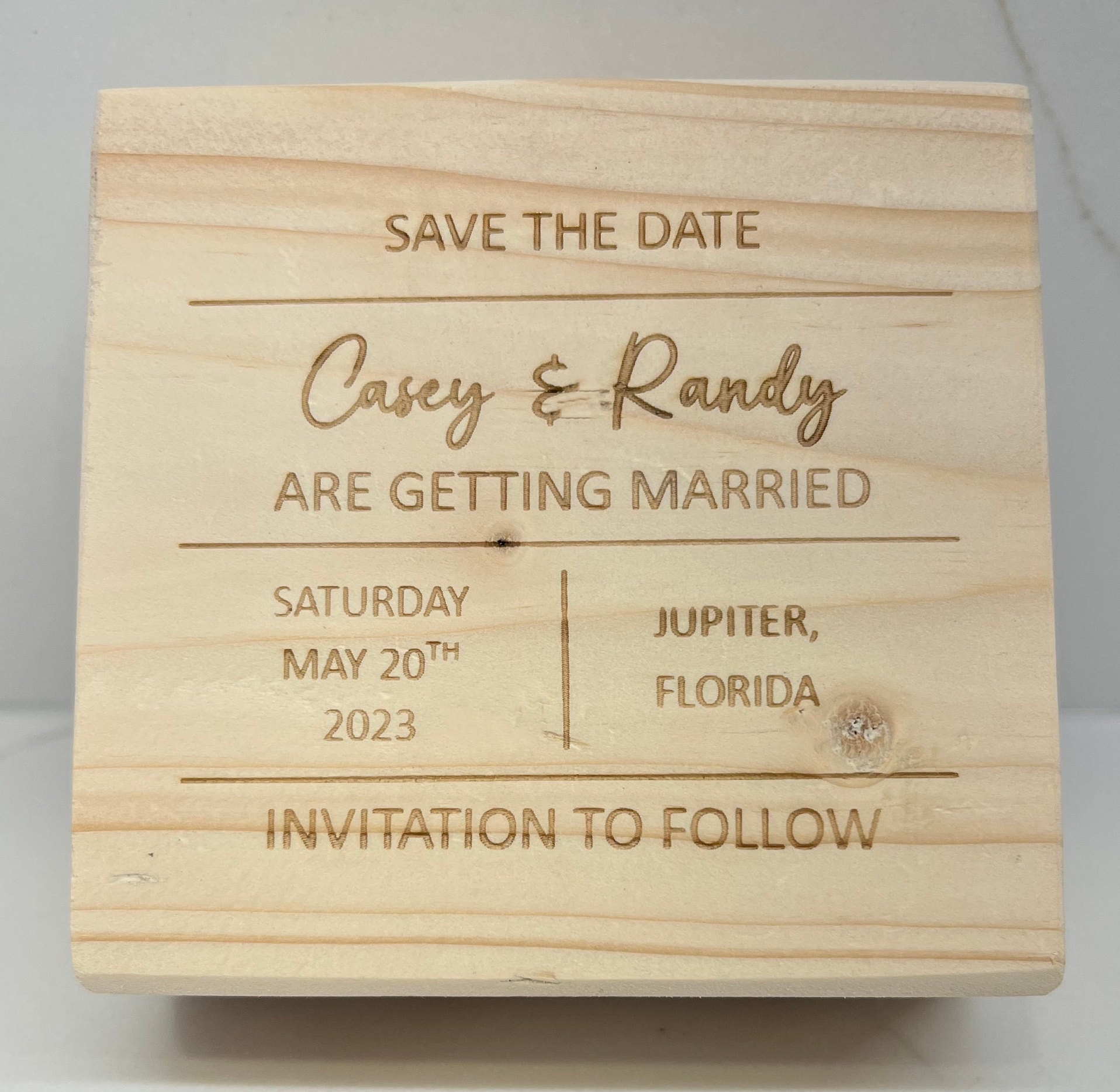 Custom Save the Date Wedding Stamp Engagement Announcement Stamp ...