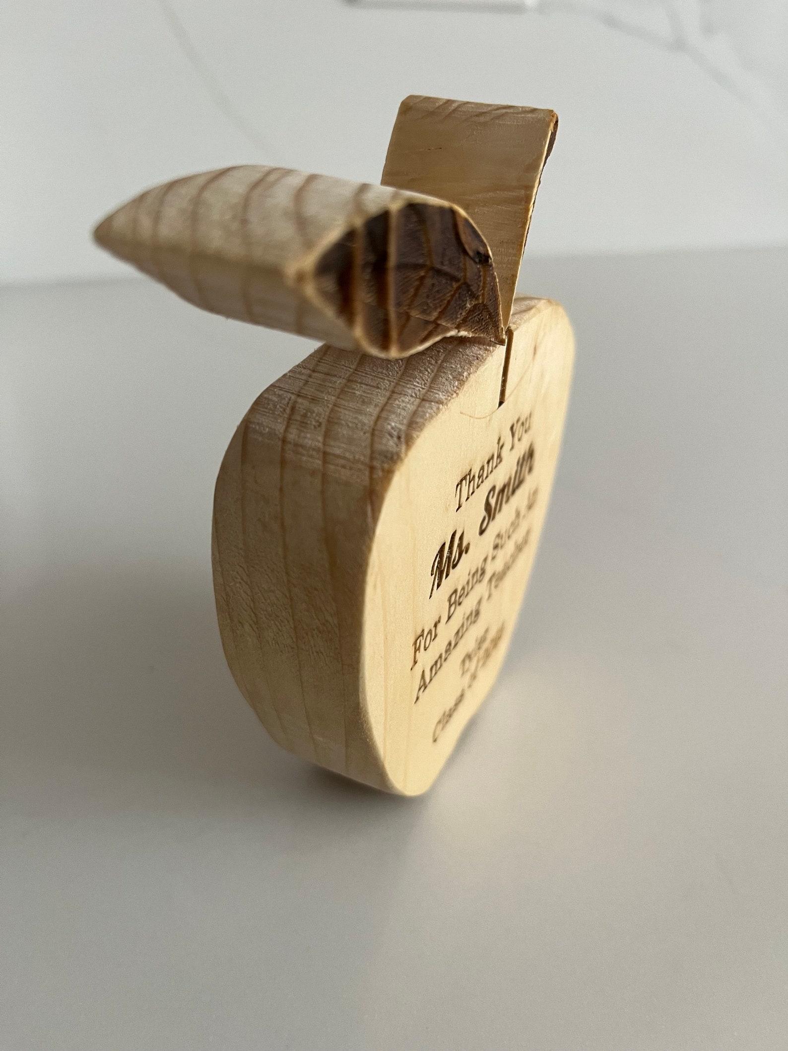 Teacher Appreciation - End of Year Gift | Free Standing Apple or Apple ...