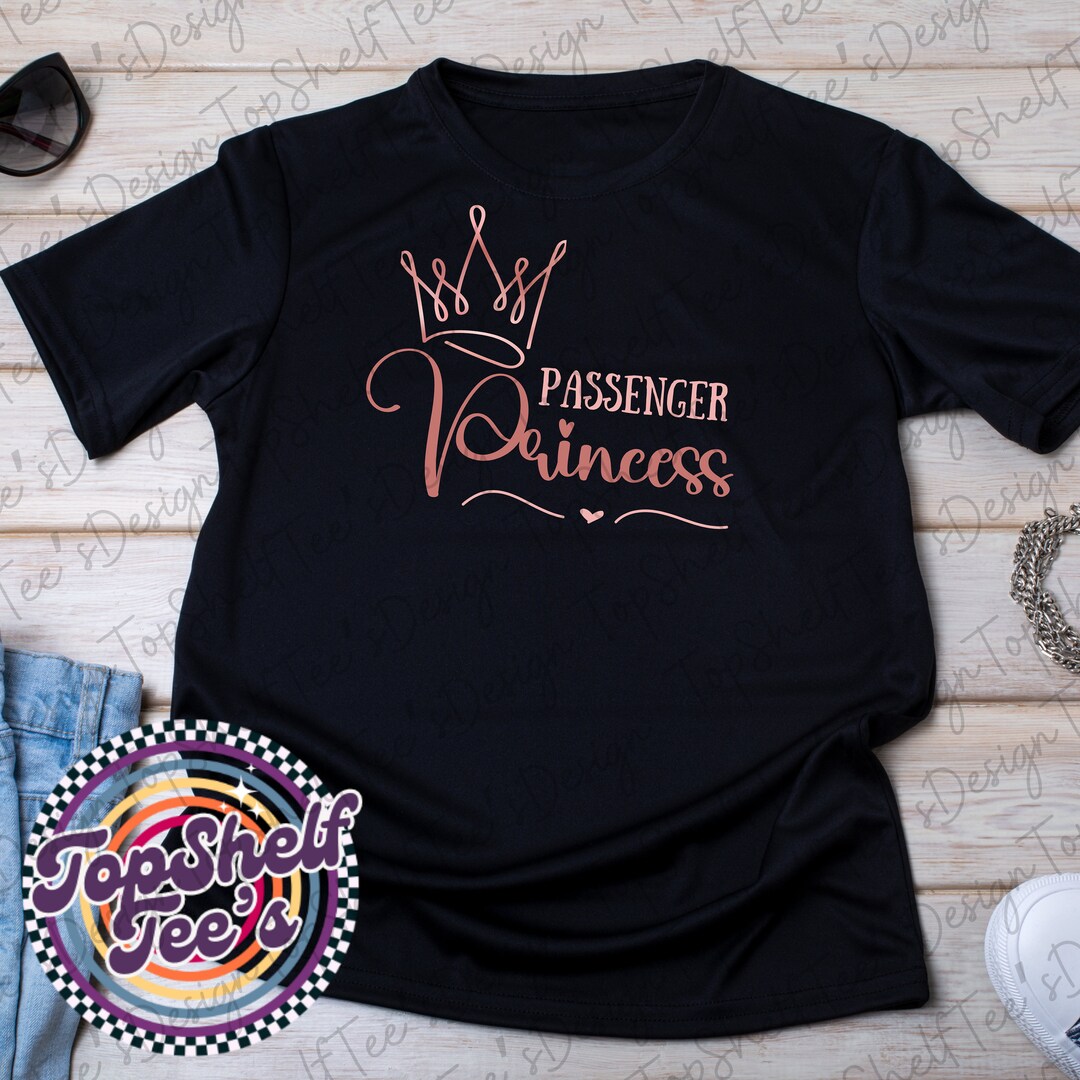Passenger Princess Tshirt Design Bundle PNG 300 DPI Transparent ...