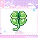 Clover Pixel Emote|cute Core|kawaii Channel Points|twitch,discord ...