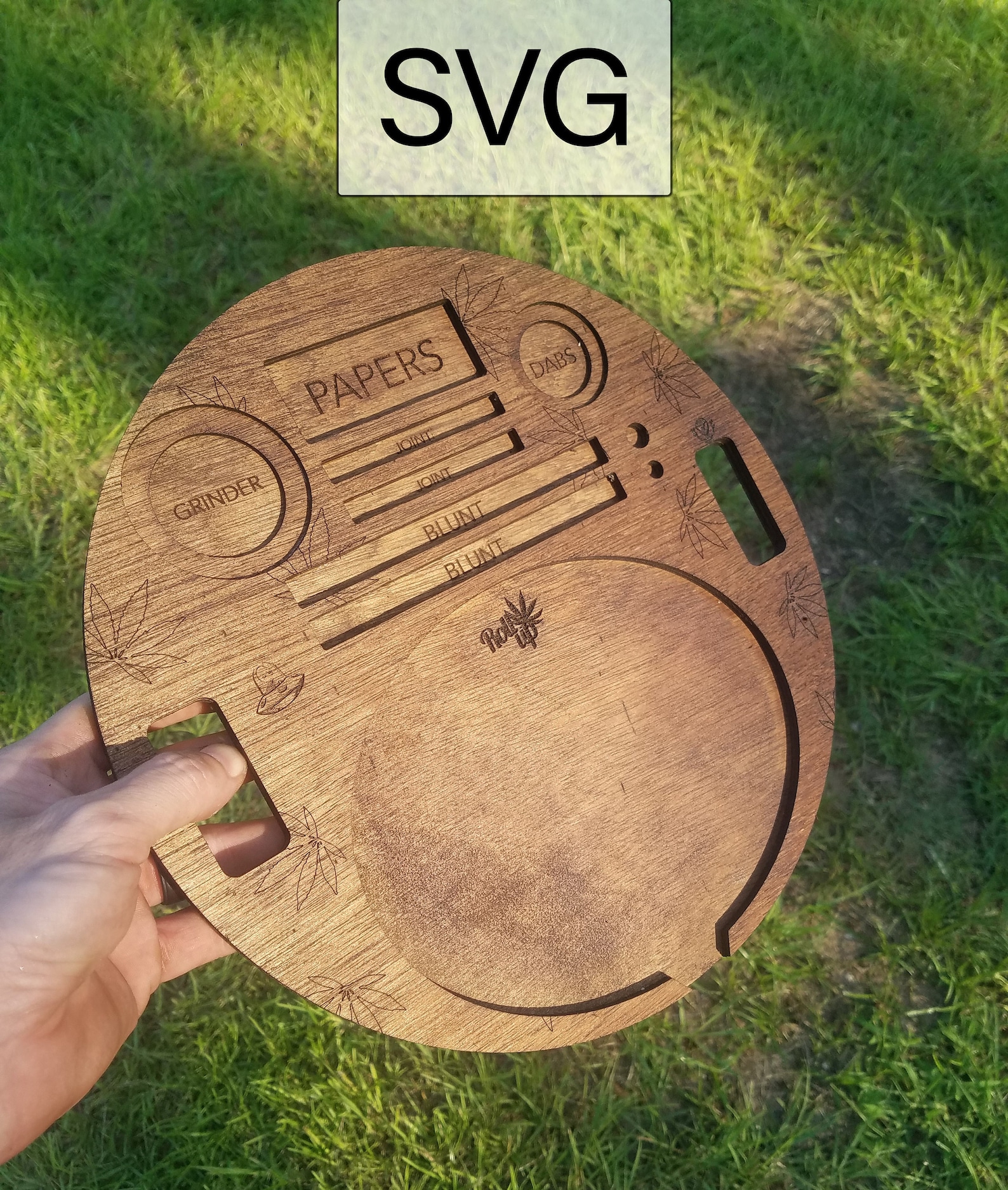 SVG Rolling Tray Svg File, Laser Cut File, Glowforge File, Download ...