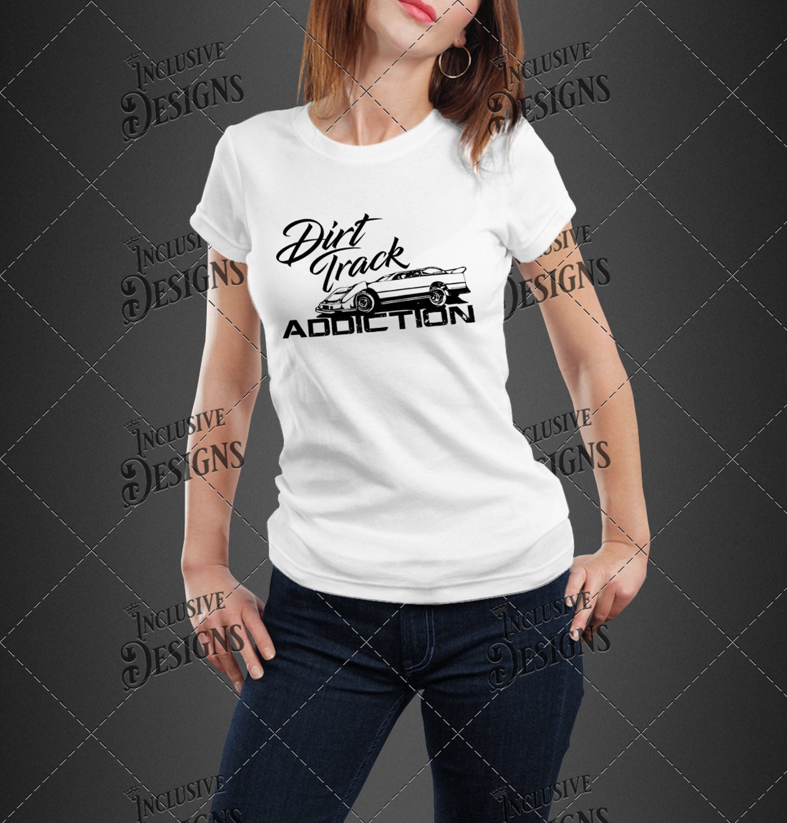 Dirt Track Addiction Digital Download Png Jpeg - Etsy