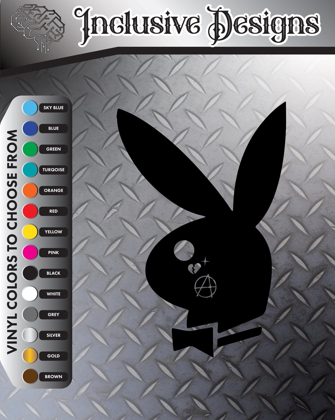 Peep Bunny Decal Sticker Vinyl - Etsy