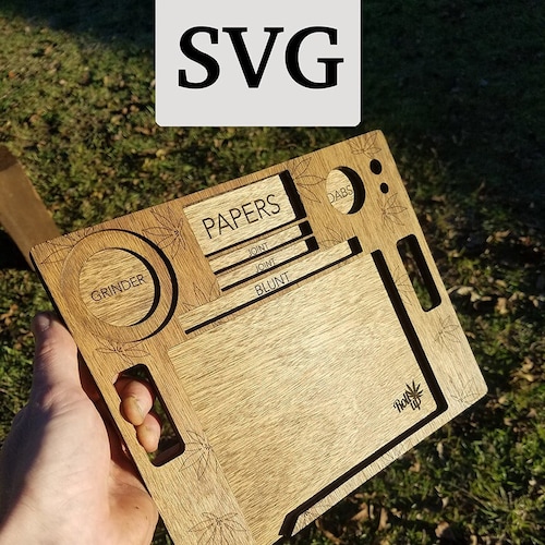 SVG Rolling Tray Svg File Laser Cut File Glowforge File - Etsy