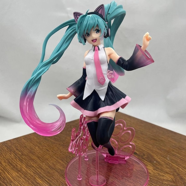 Pink Hatsune Miku Figure - Etsy