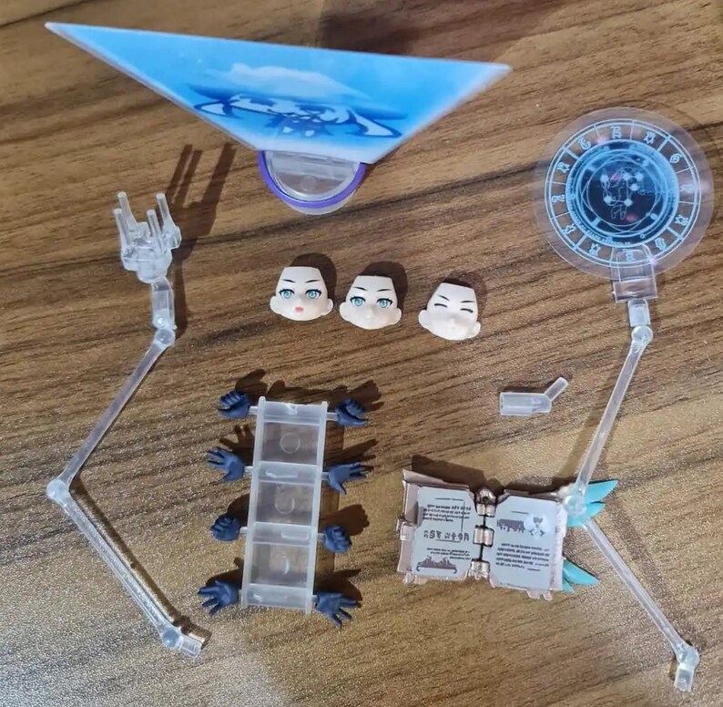 Genshin Impact Figma 548 Action Figure Mona Mirror Reflection of Doom ...