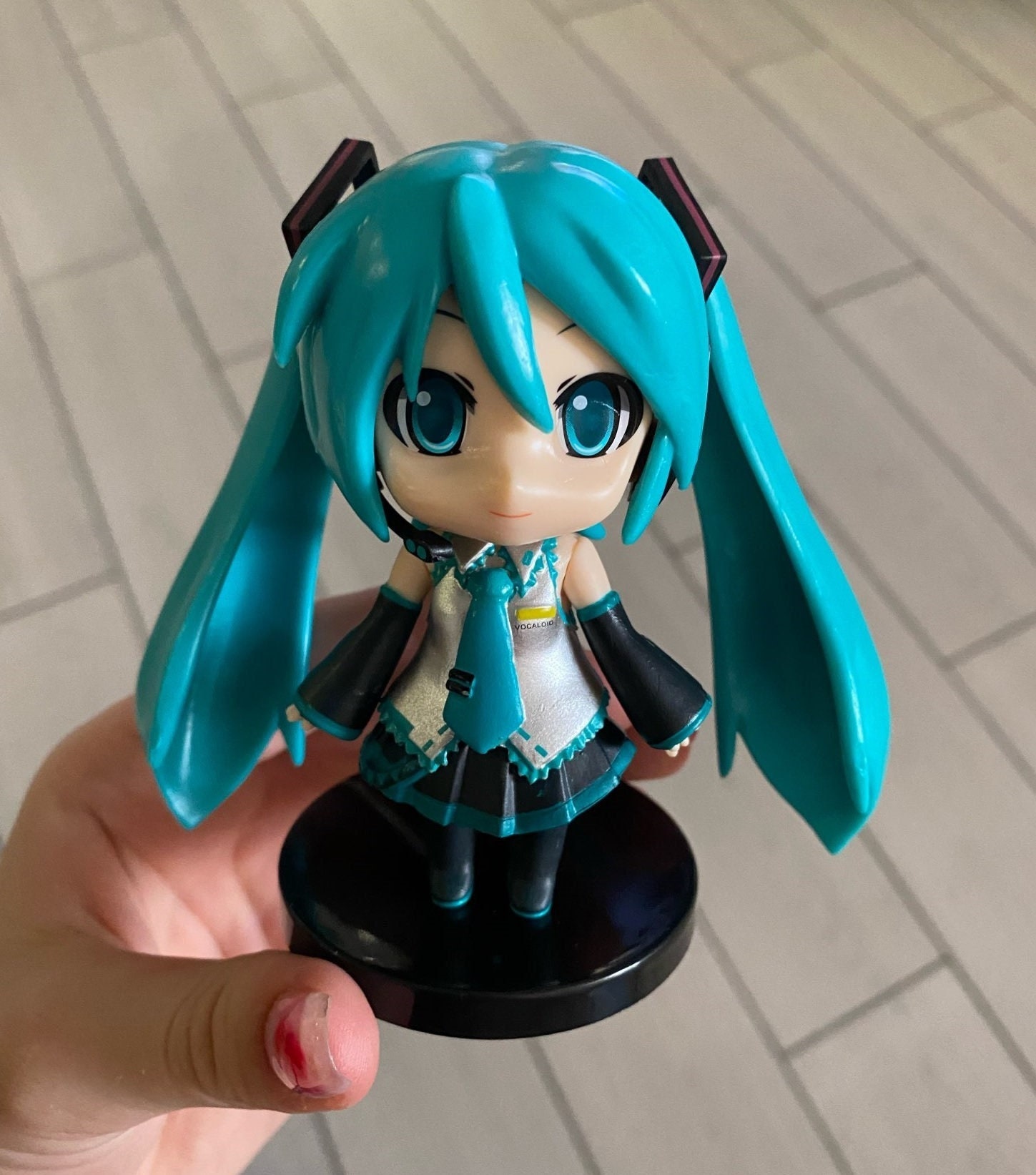 Hatsune Miku Mini Action Figure Anime Kawaii Vocal Singer - Etsy