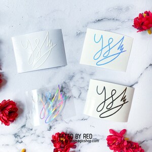 STRAY KIDS DECALS Signature Name Nachimbong Light Stick Kpop Decal ...