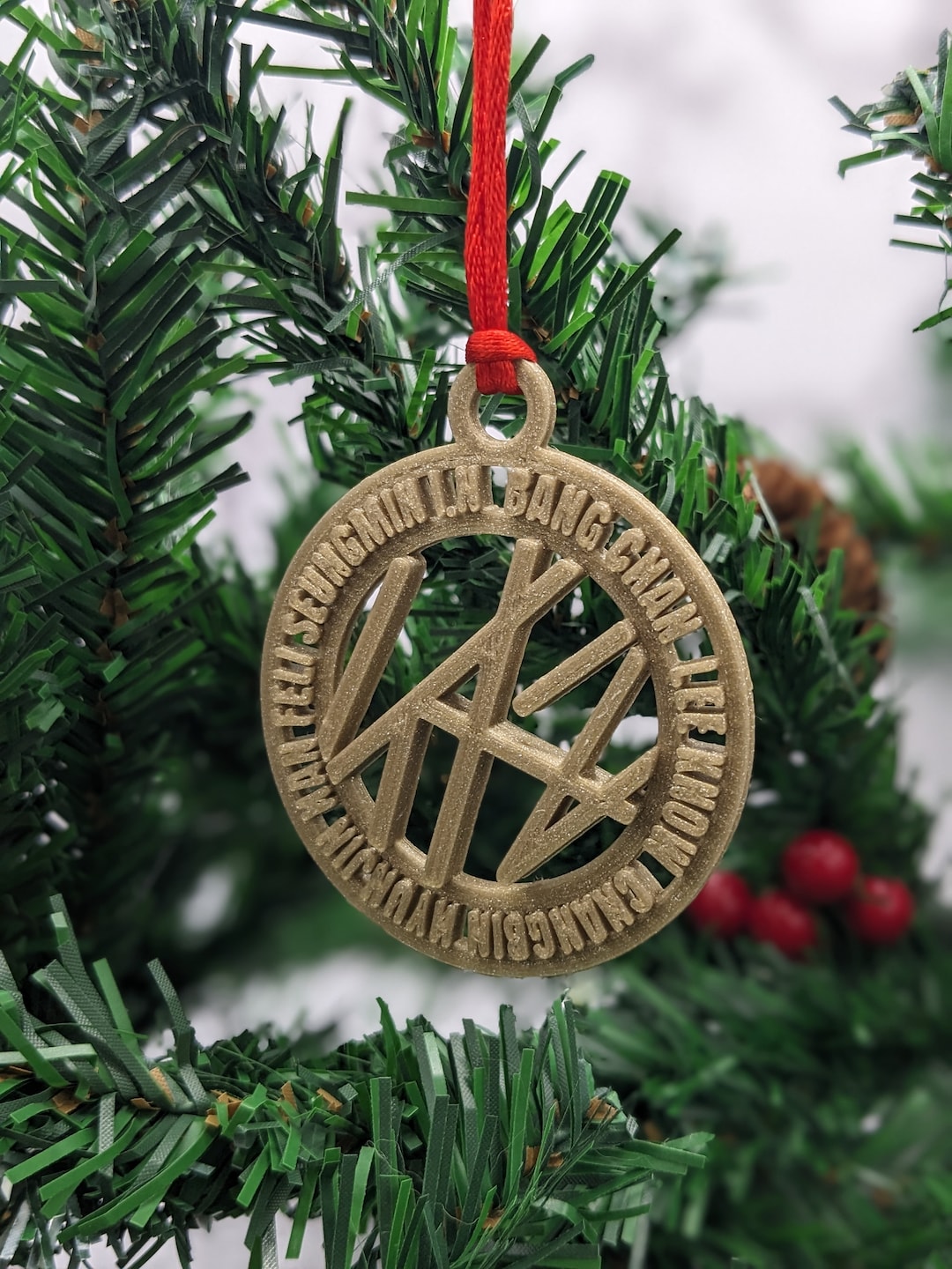 SKZ Christmas Tree Ornament Decoration 3D Printed Stray Kids Lightstick ...