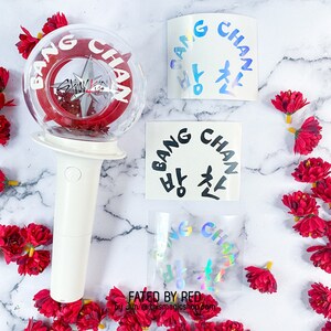 STRAY KIDS DECALS Name Nachimbong Light Stick Kpop Decal Sticker Skz ...