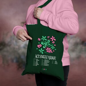 TXT Act Sweet Mirage TOUR Bag Moa Fan Tomorrow X Together Kpop Gift ...