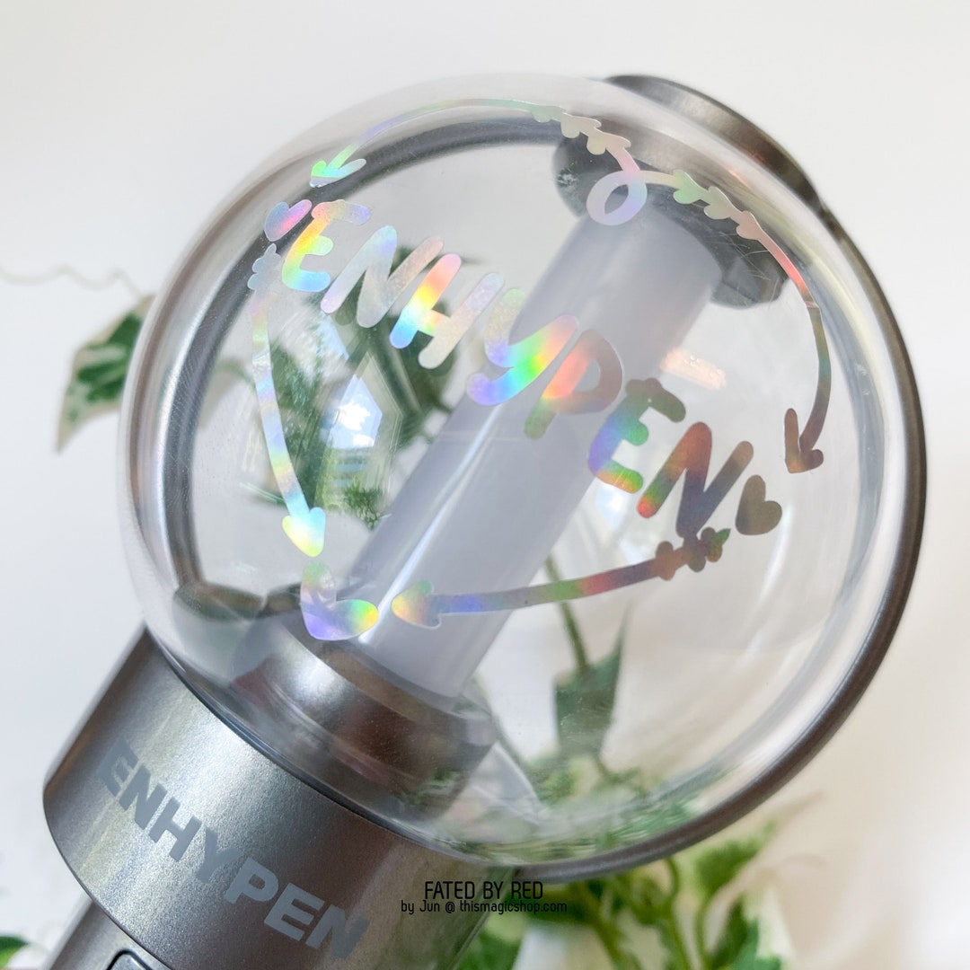 ENHYPEN DECAL Engene Name Light Stick Kpop Decal Sticker Decoration - Etsy