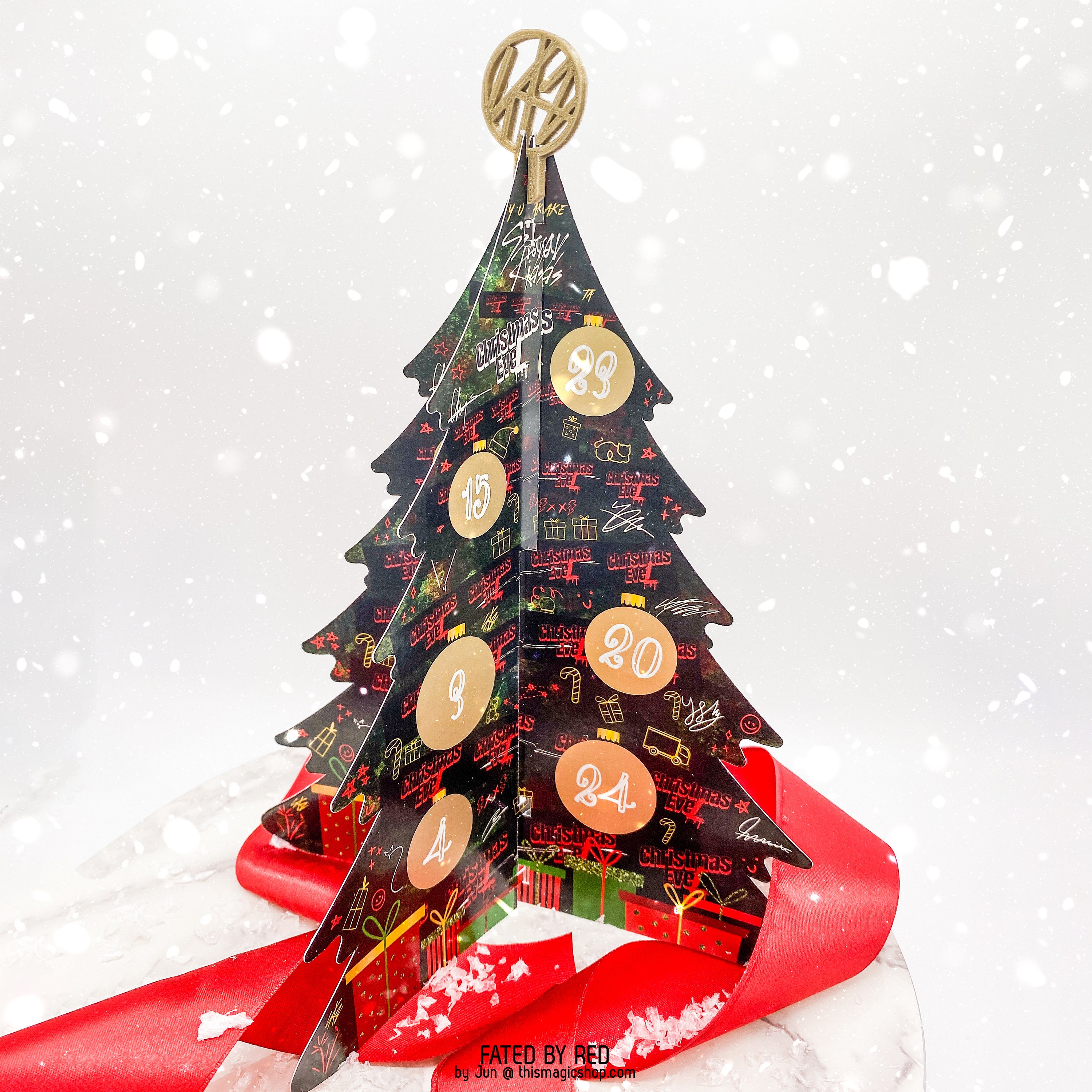 SKZ ADVENT CALENDAR Stray Kids Christmas Gift Photo Calendar - Etsy