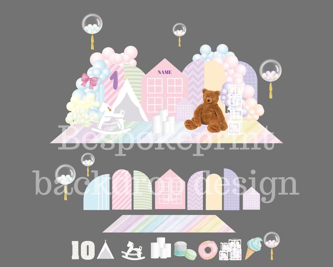 Custom Backdrop for Events and Party, One Creative Concept, Backdrop ...