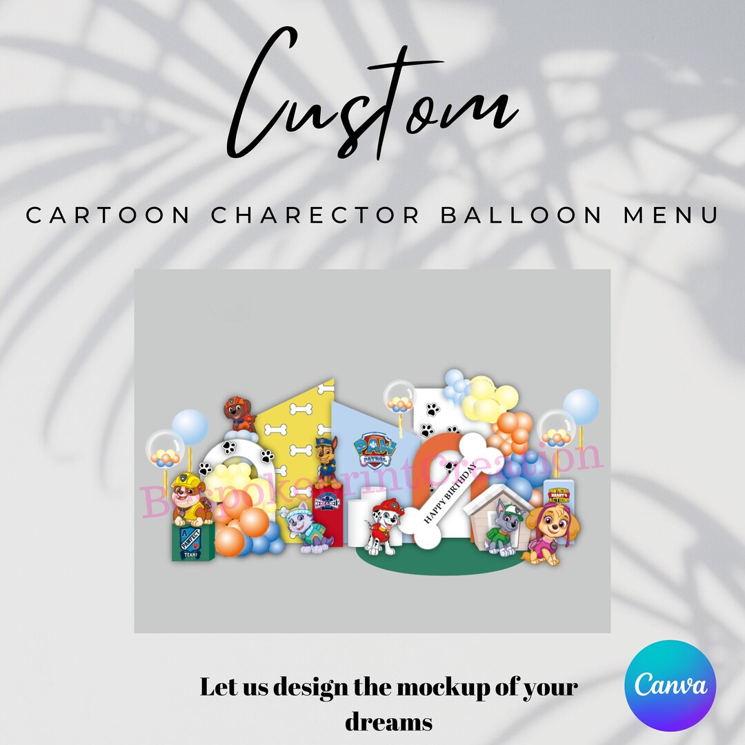 Custom Cartoon Character. Custom Portrait Order - Etsy