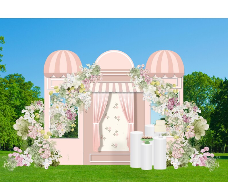 Custom Backdrop for Events and Party, One Creative Concept, Backdrop ...