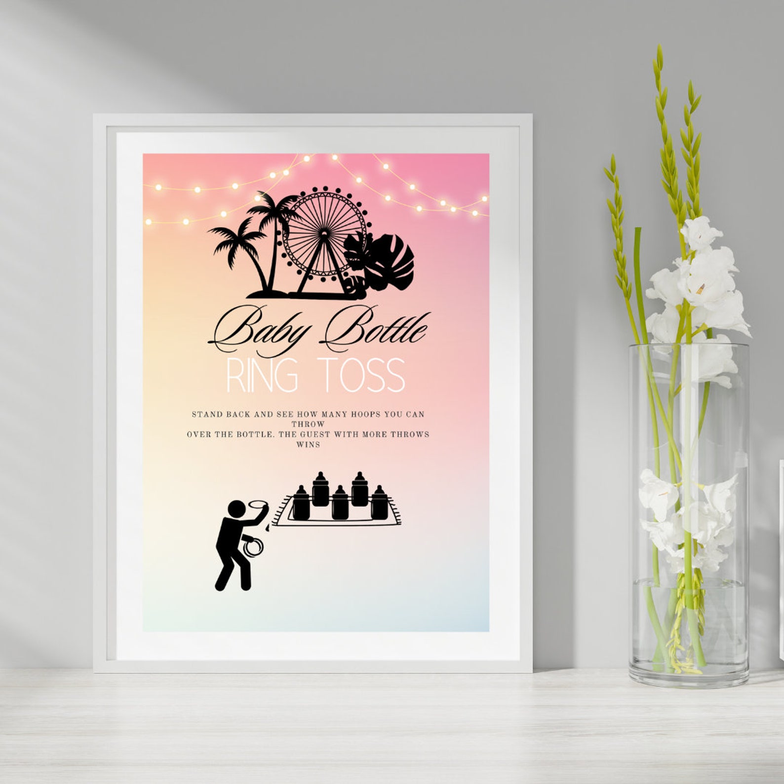 Carnival Baby Shower Games, Baby Chella Baby Shower Activities ...