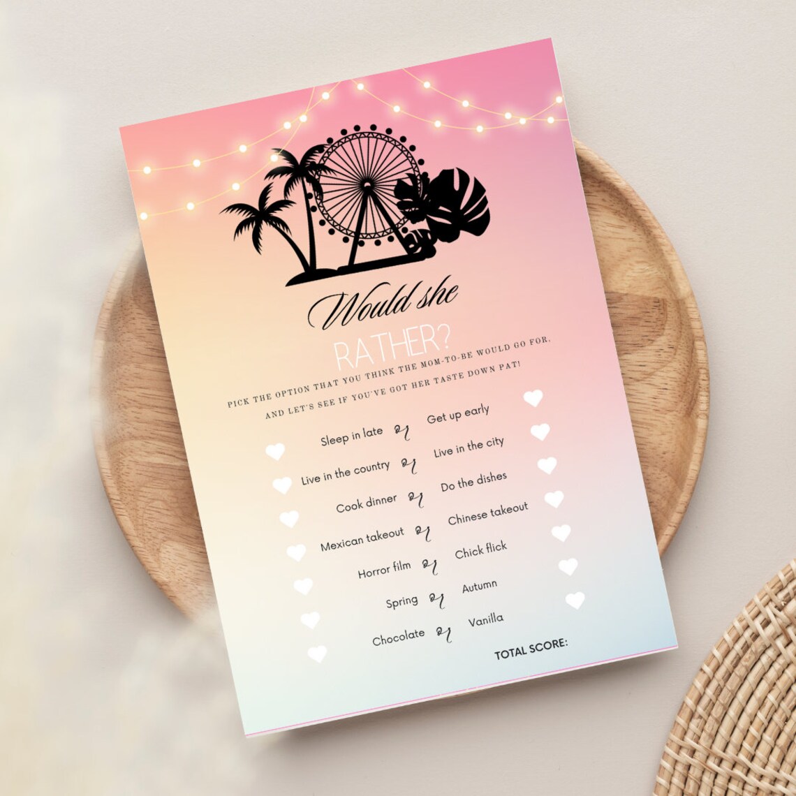 Carnival Baby Shower Games, Baby Chella Baby Shower Activities ...