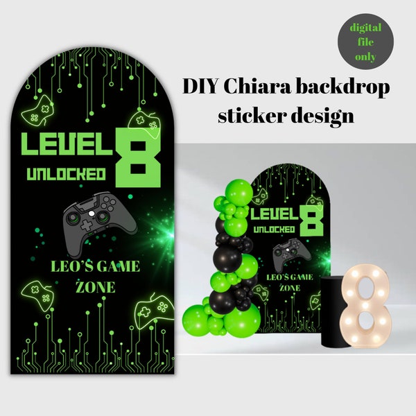 Gamer Backdrop - Etsy