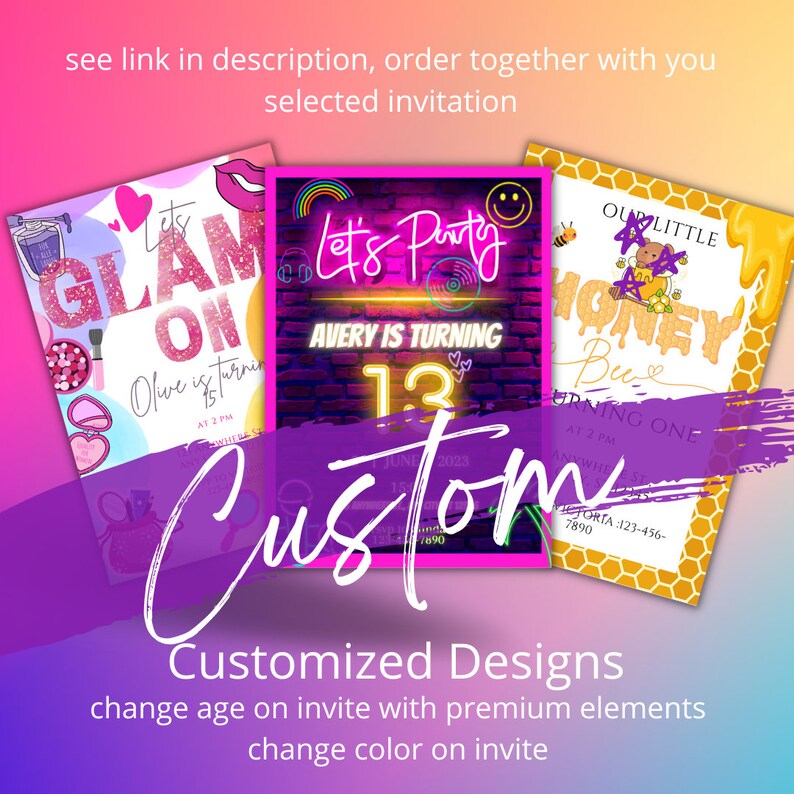 CARNIVAL FUN FAIR Birthday Invitation Template Printable, Carnival ...