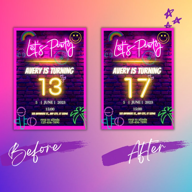 CARNIVAL FUN FAIR Birthday Invitation Template Printable, Carnival ...