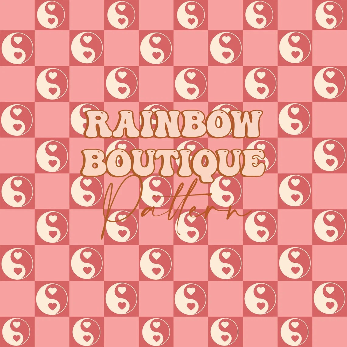 Yin and Yang Seamless Pattern, Yinyang Surface Design, Repeating ...