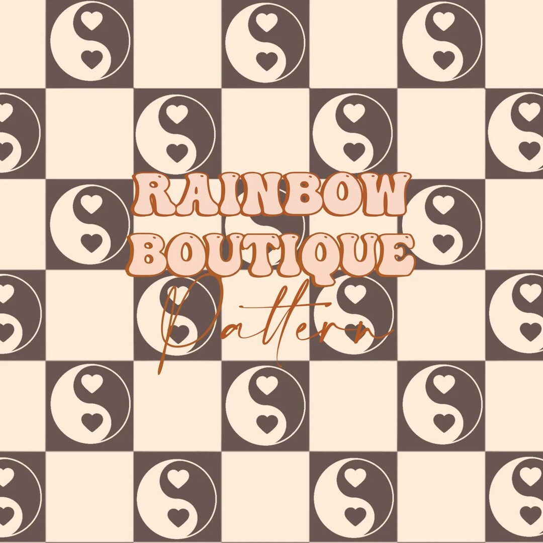Yin and Yang Seamless, Repeating Pattern File, Commercial Use, Coffee ...