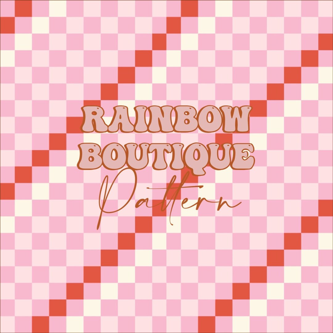 Chequered Seamless Pattern Checkered Pattern Pink Pattern - Etsy