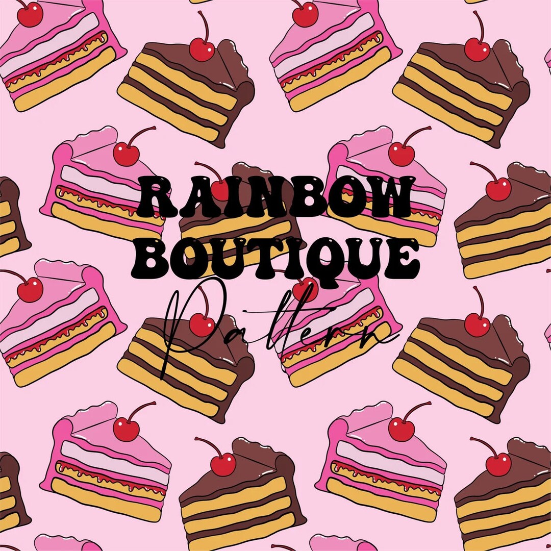 Seamless Pattern Cake, Repeating Pattern Kitchen, Unlimited File Cake ...