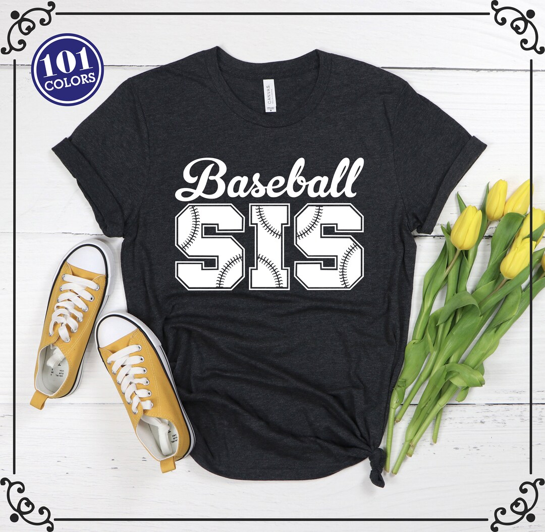 Baseball Sis Shirt, Sister Baseball Shirt, Baseball Shirt, Girls ...