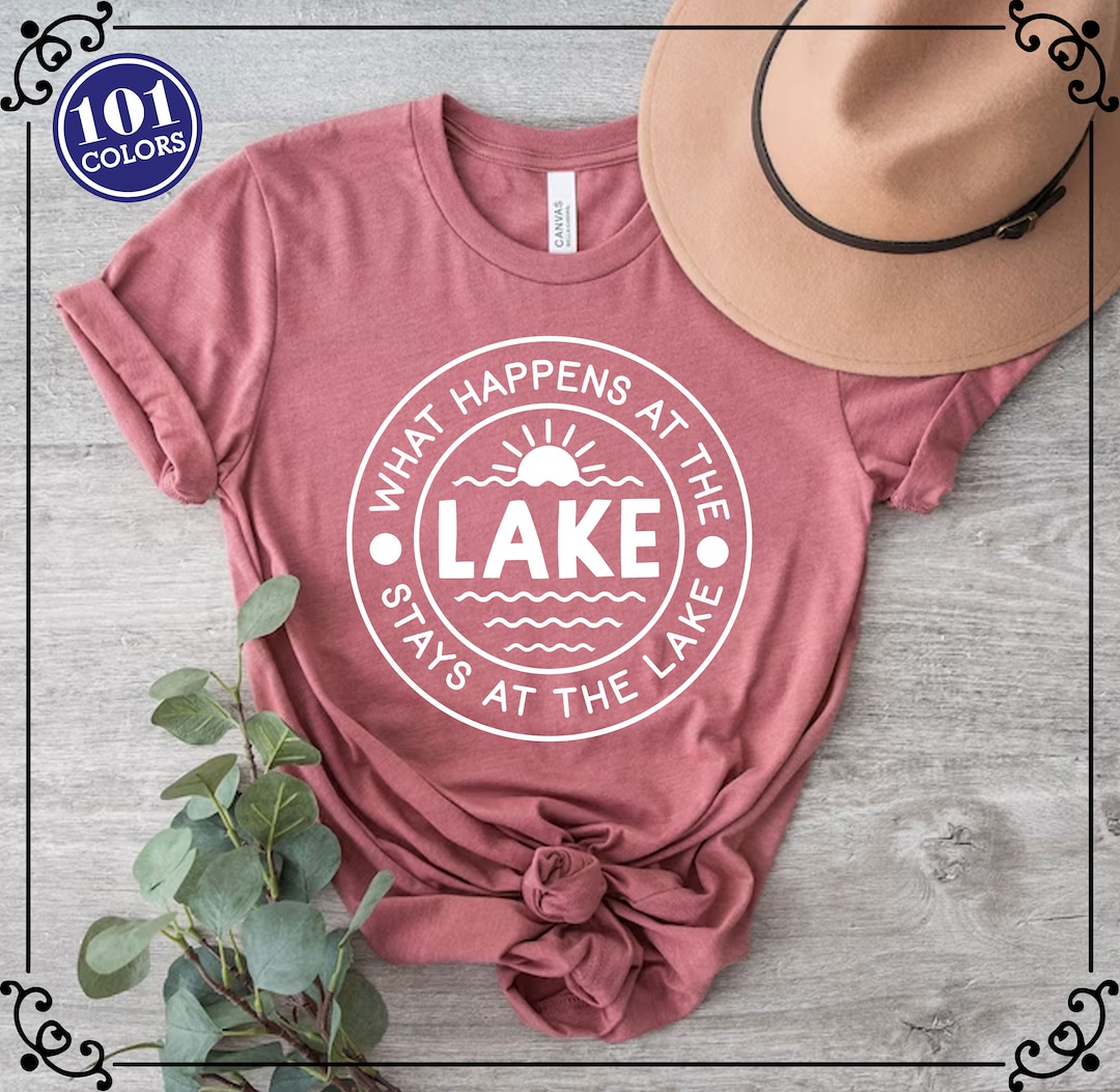 Lake Shirt, Cute Lake Shirt, Lake Life Shirt, Wildlife Shirts, Vacation ...